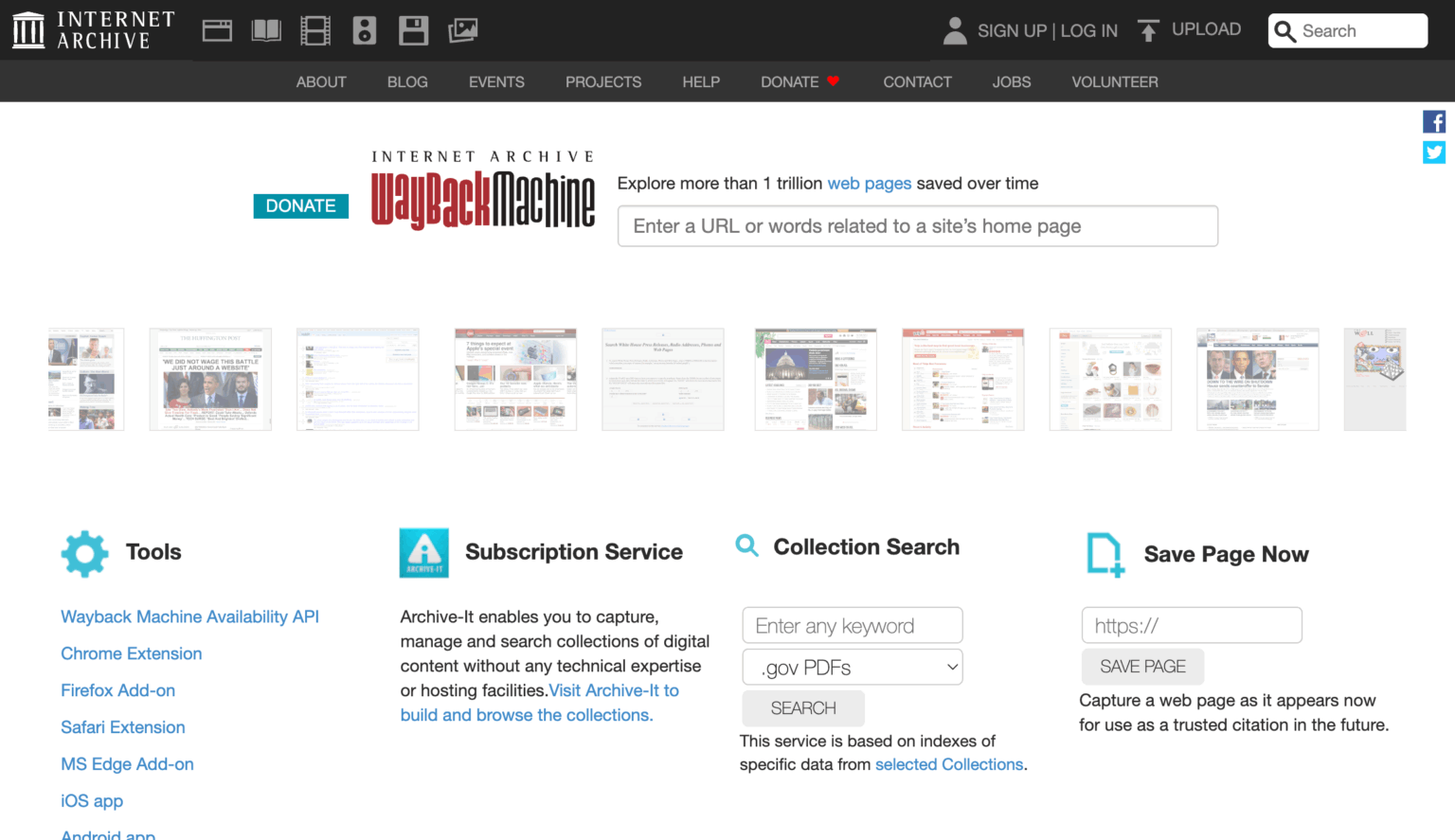 Top Wayback Machine Alternatives | Digital Nomads HQ